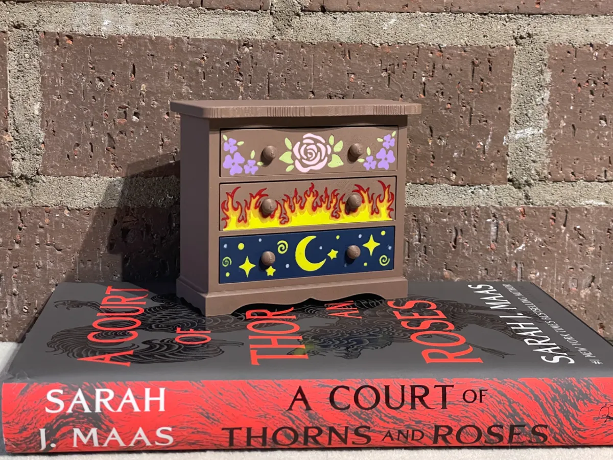 Feyre's Dresser - Miniature Drawer (Acotar) - Free 3D Print Model ...