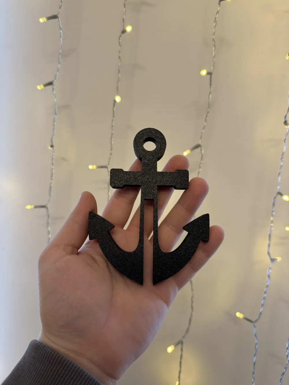 Anchor Shower Hook 6/8mm Glass - Free 3D Print Model - MakerWorld