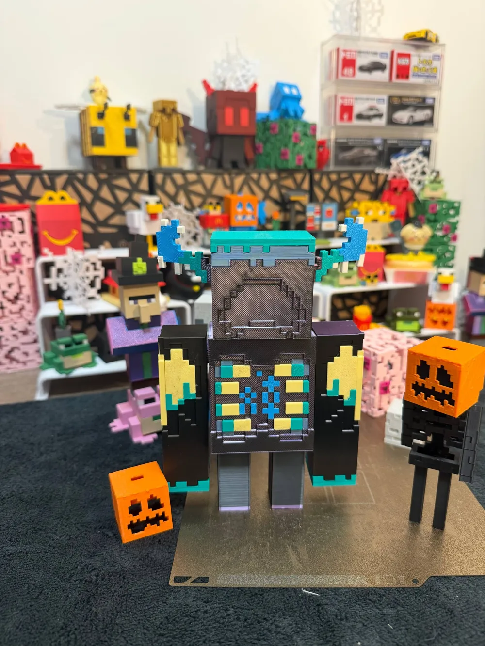 Minecraft Warden NO AMS EASY TO PRINT - Free 3D Print Model - MakerWorld