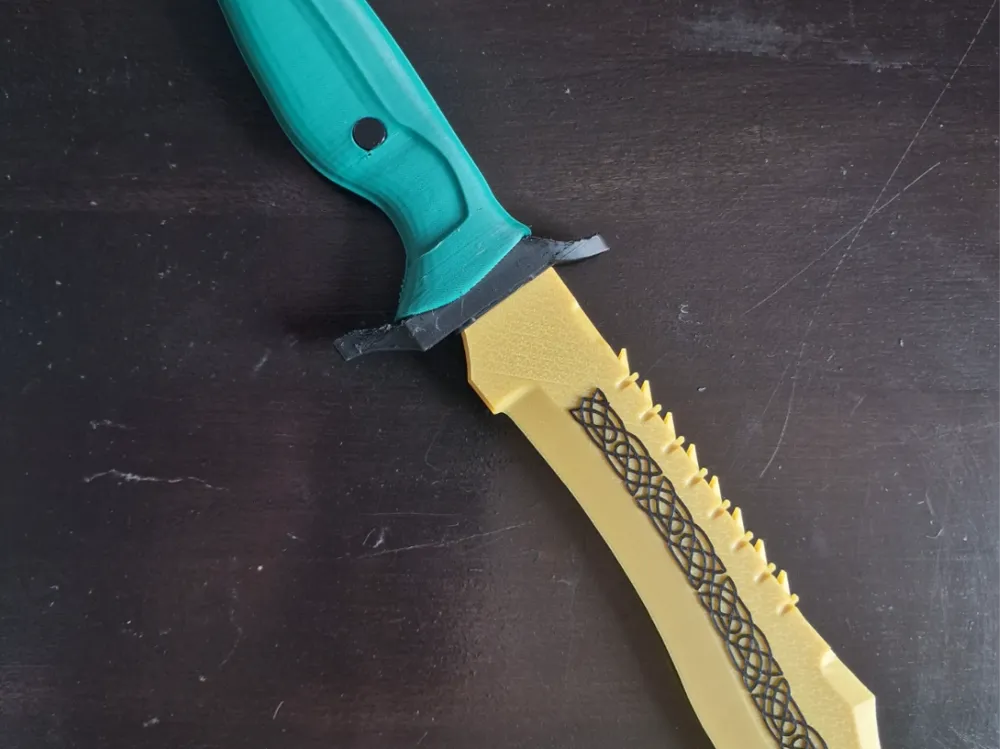 CS2 Bowie Lore Knife by IcyOnDuty - MakerWorld