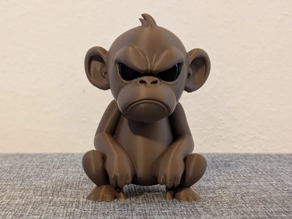 O Macaco Mal-humorado – Grosseria Explicada por RarMihai MakerWorld: Baixe modelos 3D gratuitos