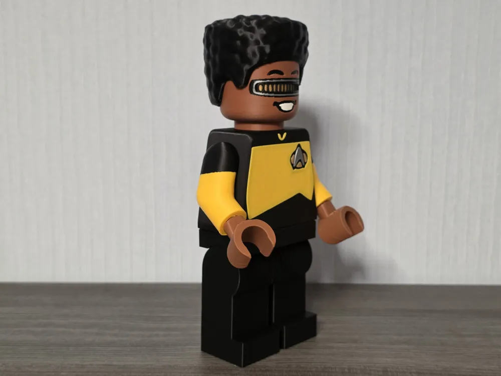 Geordi La Forge * 星际迷航 - TNG 2026 * 500% 21厘米 - 免费 3D 打印模型 - MakerWorld