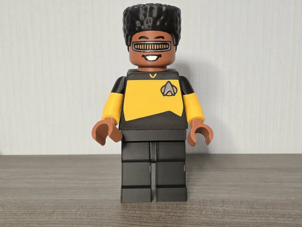 Geordi La Forge * 星际迷航 - TNG 2026 * 500% 21厘米 - 免费 3D 打印模型 - MakerWorld