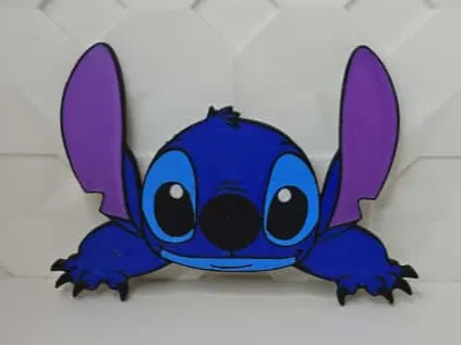 Stitch Logo/Sign - Free 3D Print Model - MakerWorld