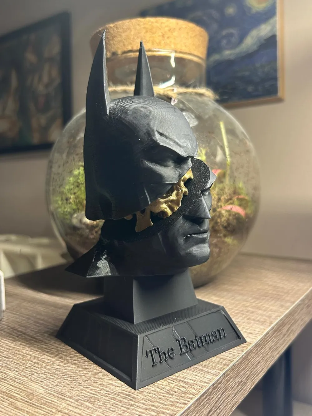 Batman Skull Bust – 3D Printed Collectible Statue by Mekai_Lab ...
