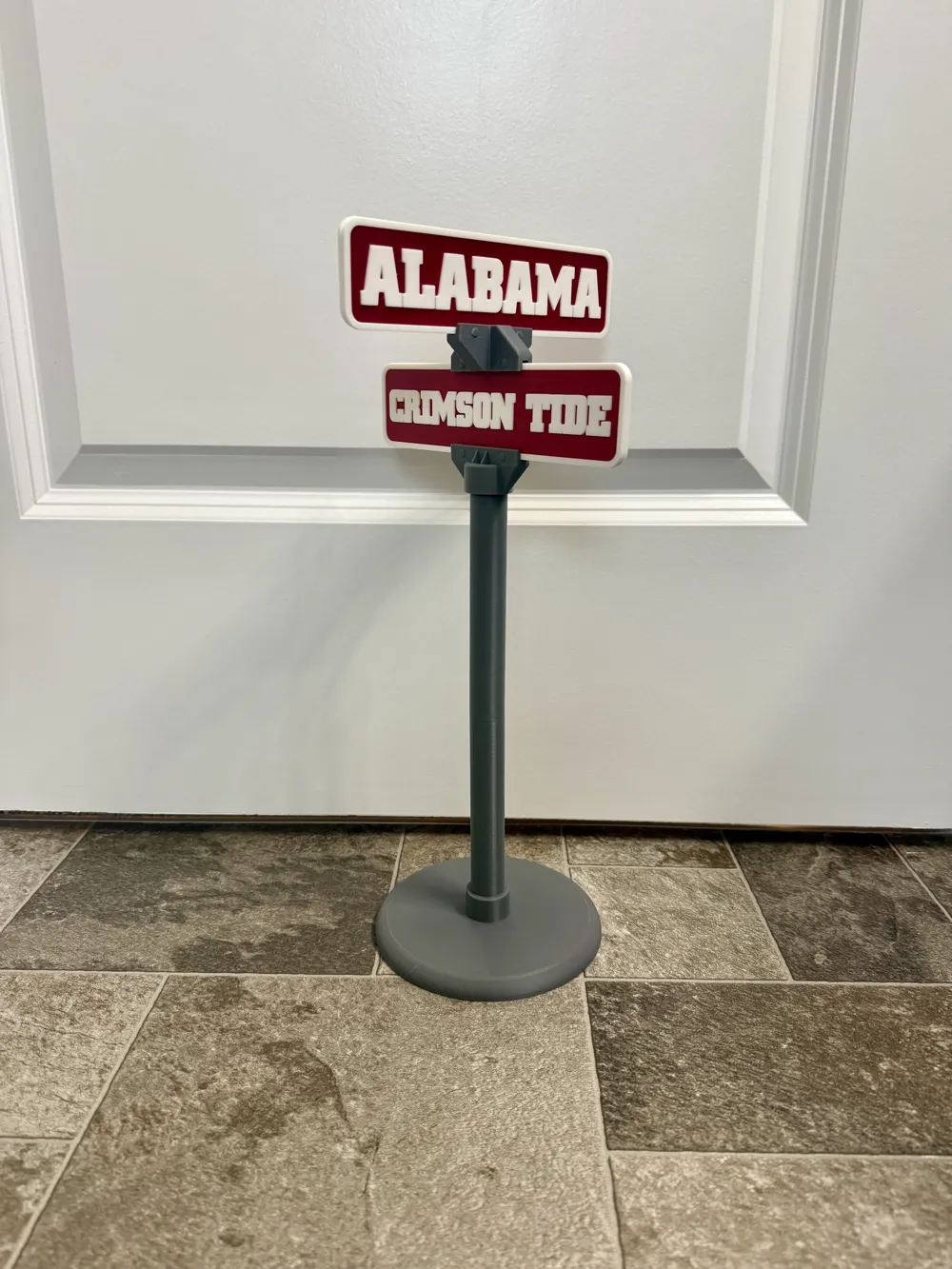 Alabama Crimson Tide street sign - Free 3D Print Model - MakerWorld