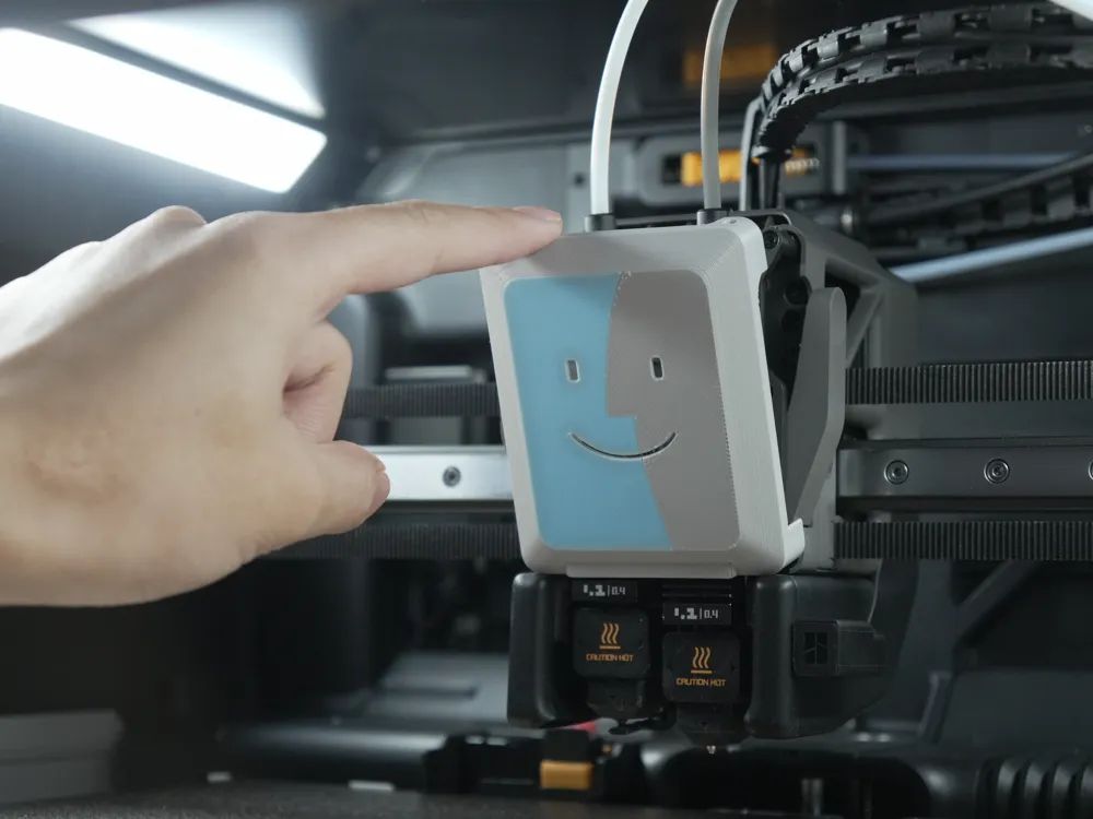 H2D Smiling Print Front Cover by 鱼小兑 MakerWorld: Download Free 3D Models