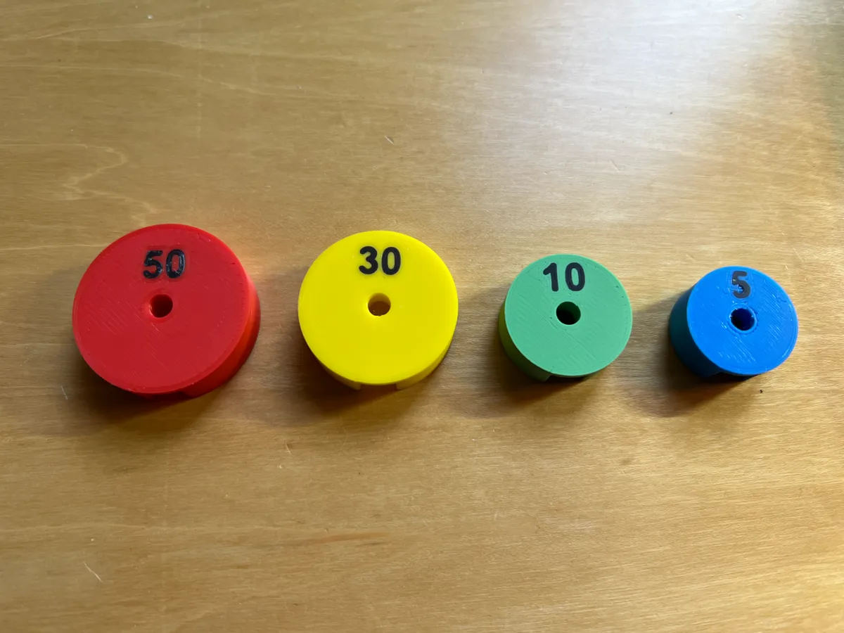 Bowflex Power Rod Color Caps - Free 3D Print Model - MakerWorld