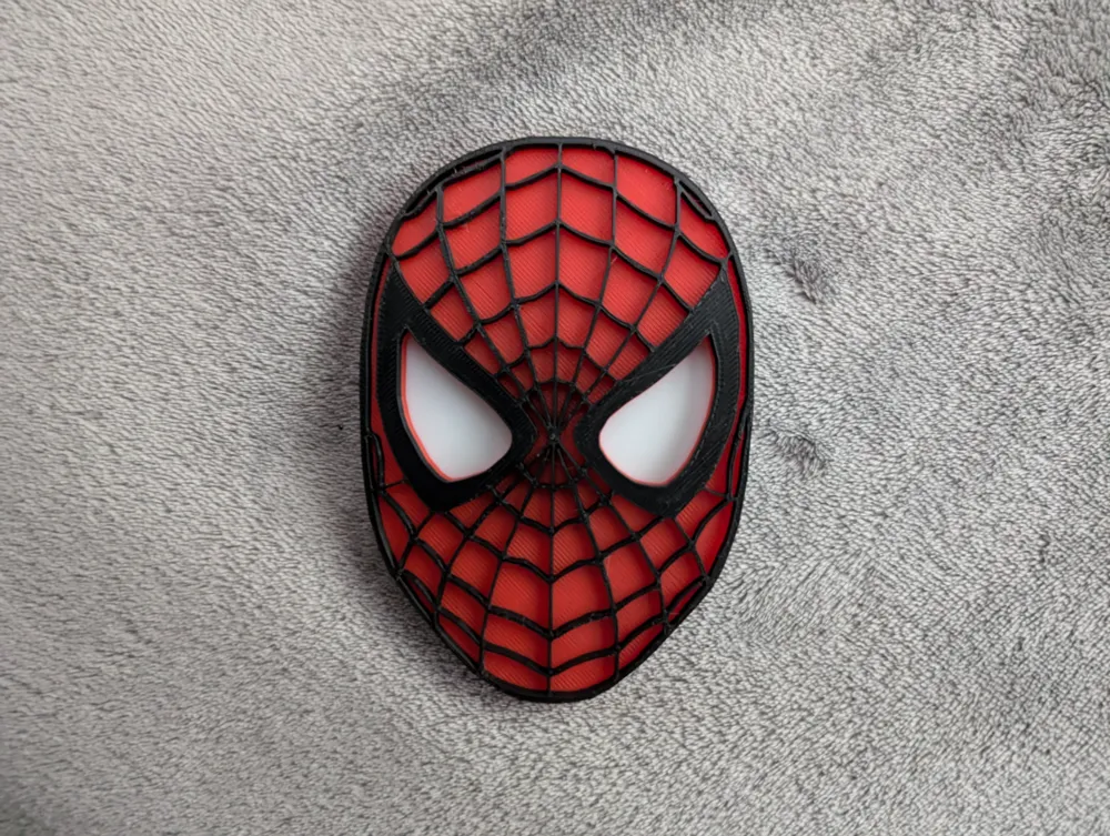 Spider-Man Face by FancyRaccoon - MakerWorld
