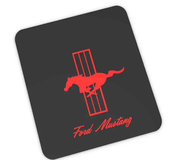 Simple Ford Mustang Mousepad by pthomp7943 - MakerWorld