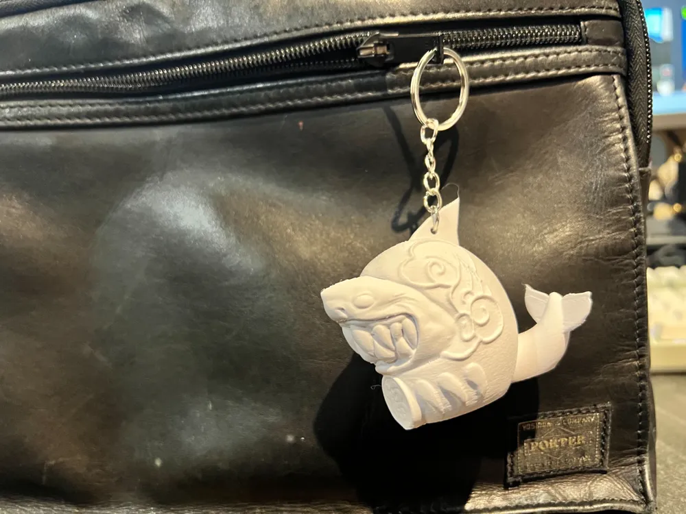 Lucky Daruma Shark | Fortune Shark Daruma by AT62 - MakerWorld