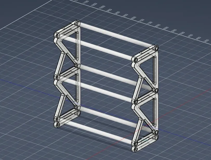 Filament Spool Holder, Filament Rack, Stackable by 海风狸子 - MakerWorld