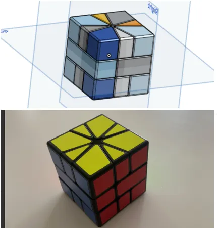 Square 1 rubiks cube by trispace MakerWorld: Download Free 3D Models
