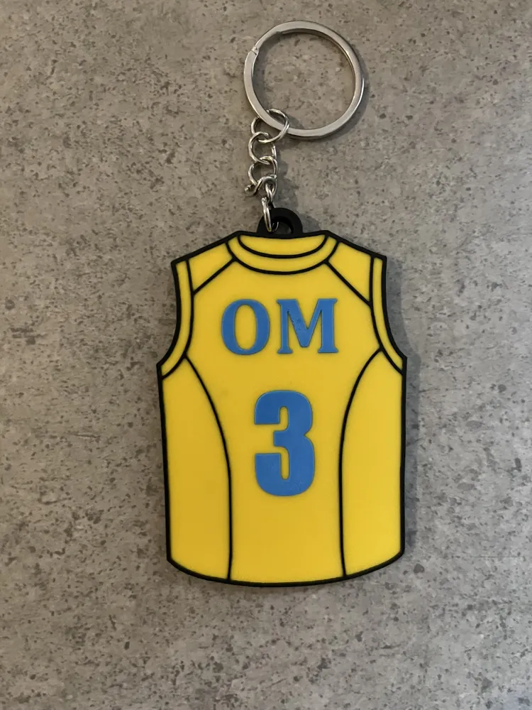 Basketball Jersy Keychain - Custom by SaySimonSez MakerWorld: Download ...
