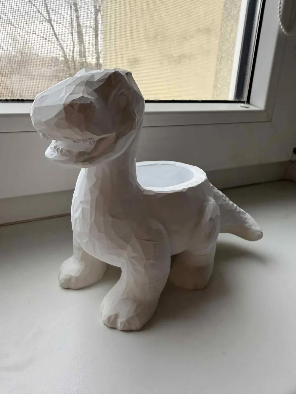 Dinosaur flower pot - Free 3D Print Model - MakerWorld