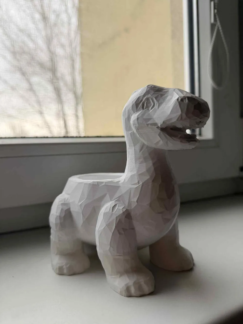 Dinosaur flower pot - Free 3D Print Model - MakerWorld