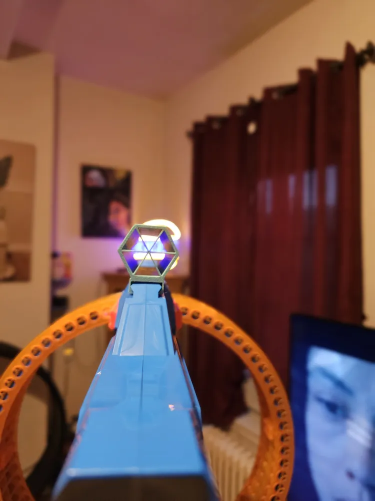 X Shot scope attachment - EASY PRINT, NO SUPPORTS - Free 3D Print Model ...