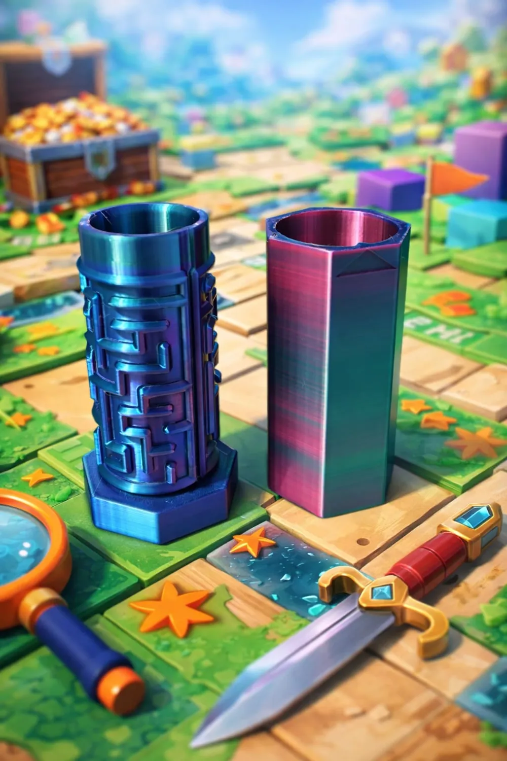 Labyrinth Gift Box – Modular Puzzle Box - Free 3D Print Model - MakerWorld