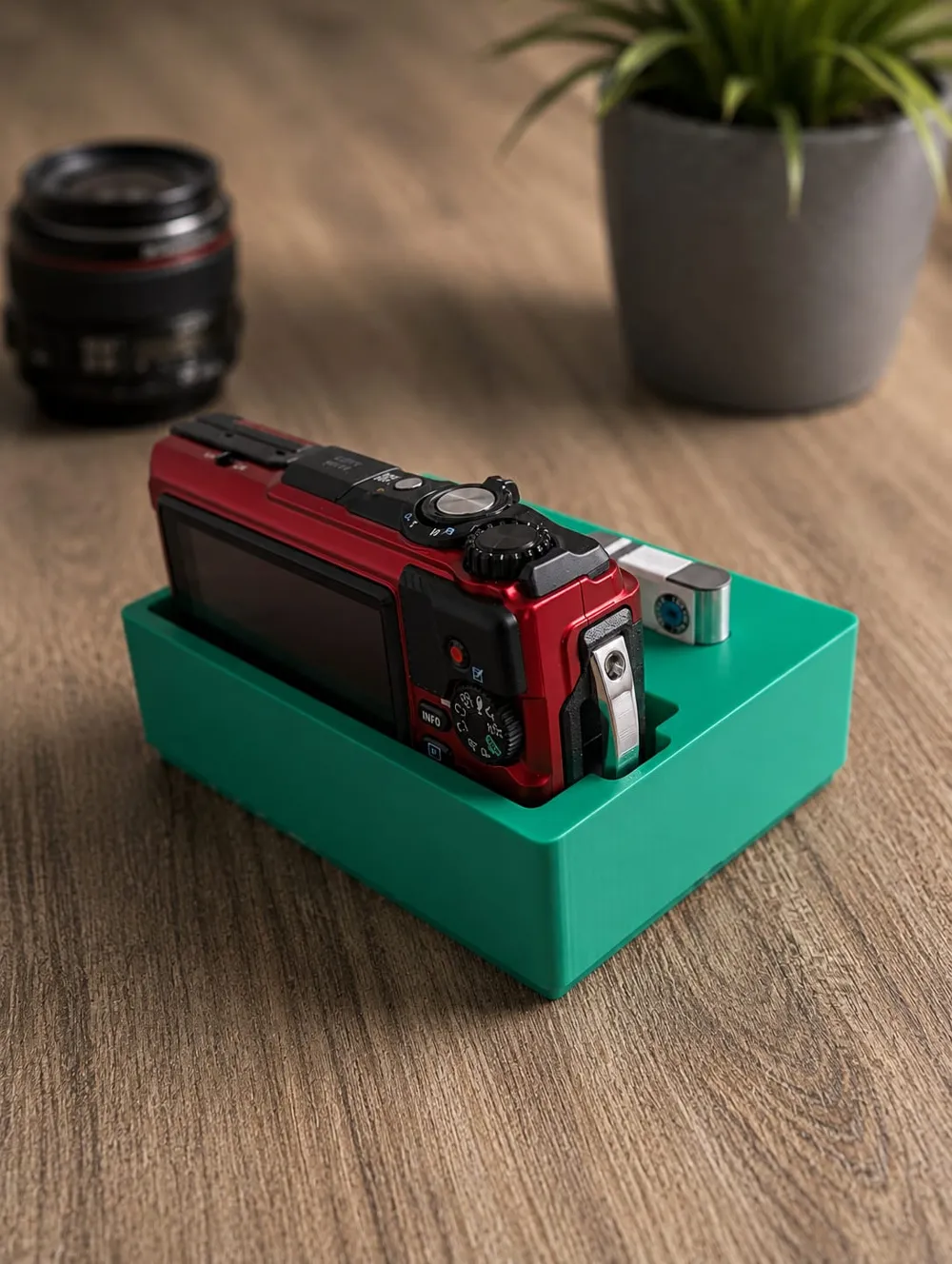Gridfinity TG-5/TG-6/TG-7 Holder + 2 Batteries - Free 3D Print Model ...