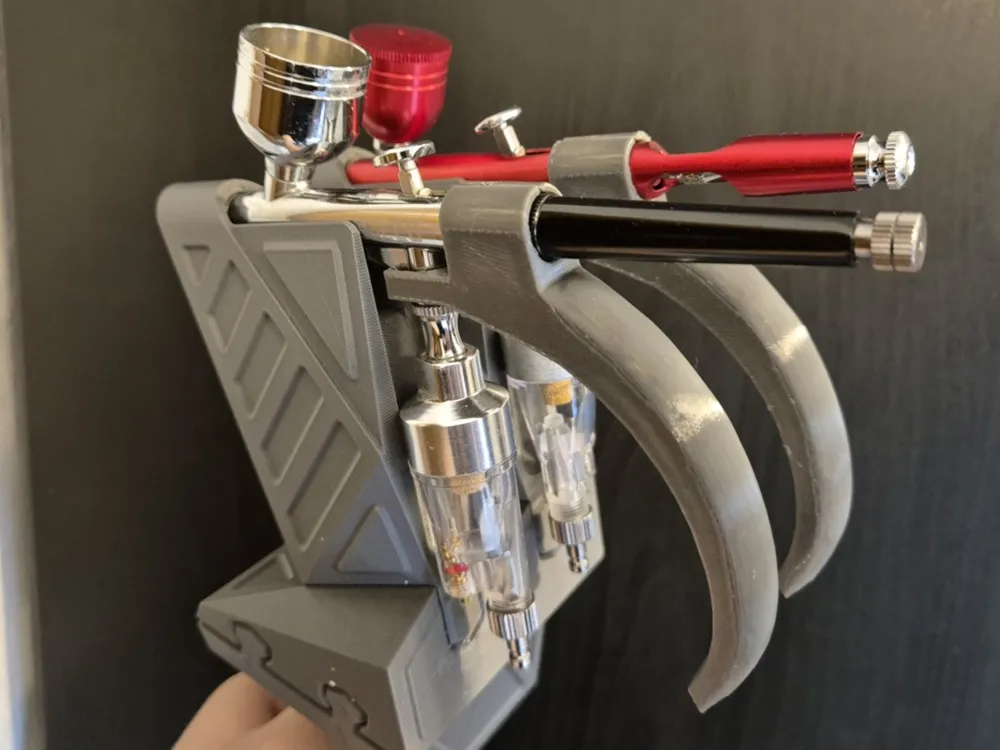 Airbrush handle for brandless/generic (smoothed) Remixed by SmashD ...