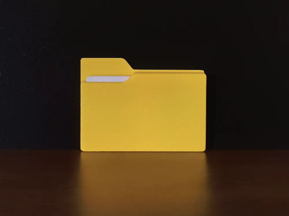 Win11 Folder - ID Card Organizer - Free 3D Print Model - MakerWorld