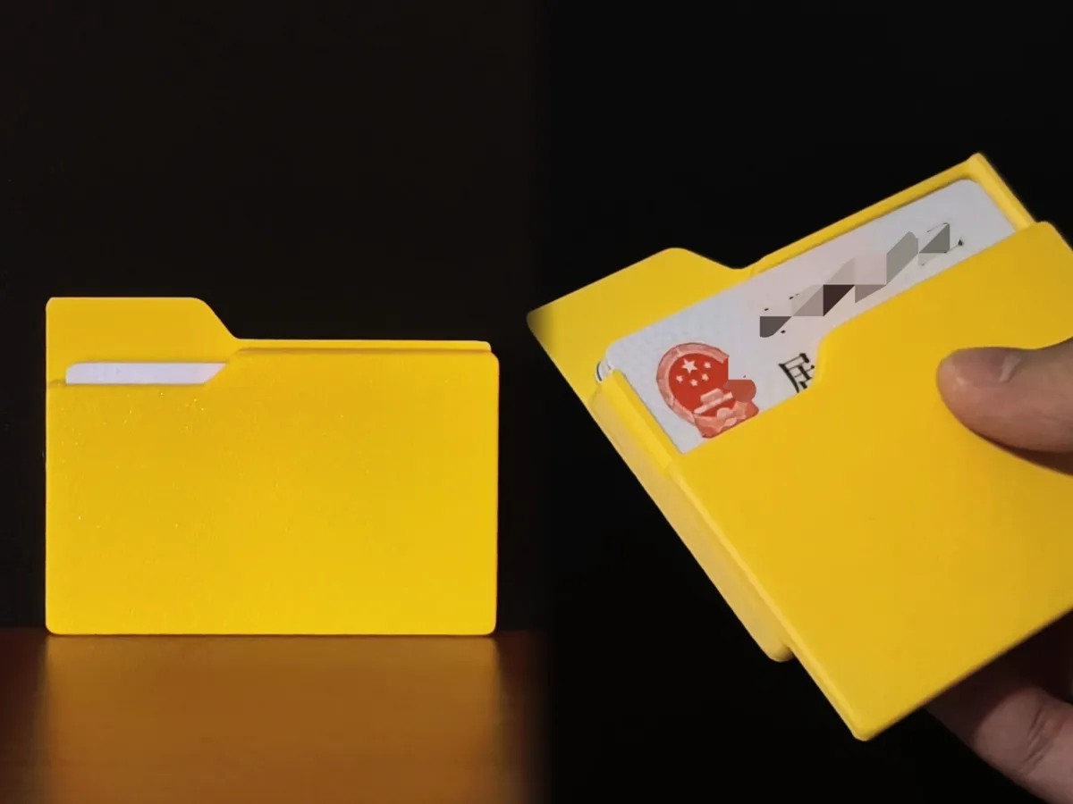 Win11 Folder - ID Card Organizer - Free 3D Print Model - MakerWorld