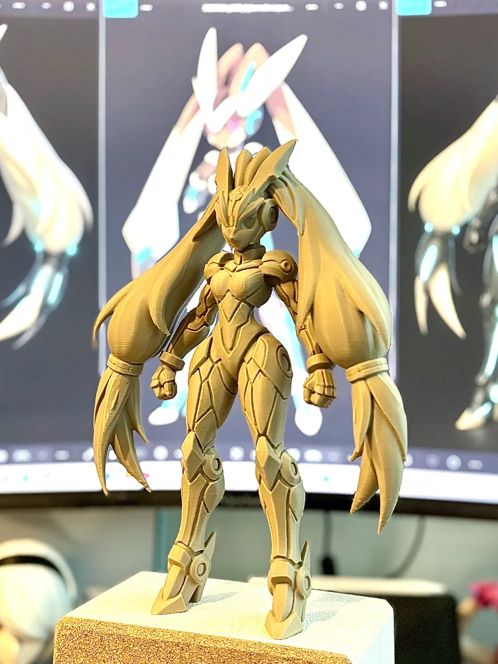 Mecha Pokemon： Cyber Lopunny 0428 - Free 3D Print Model - MakerWorld