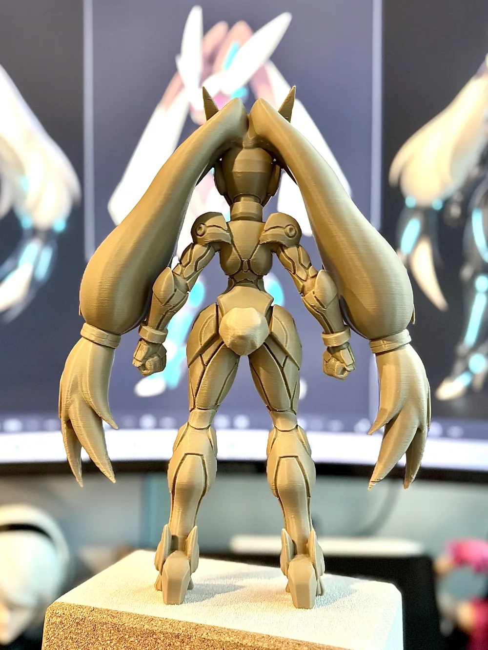 Mecha Pokemon： Cyber Lopunny 0428 - Free 3D Print Model - MakerWorld