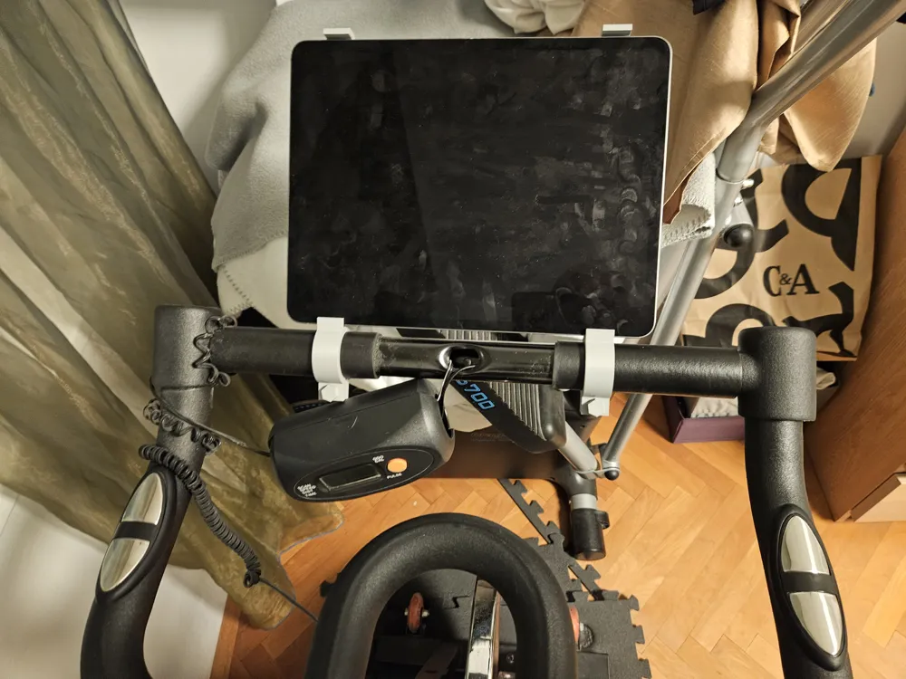 Ipad PRO holder for spinning bike - Free 3D Print Model - MakerWorld