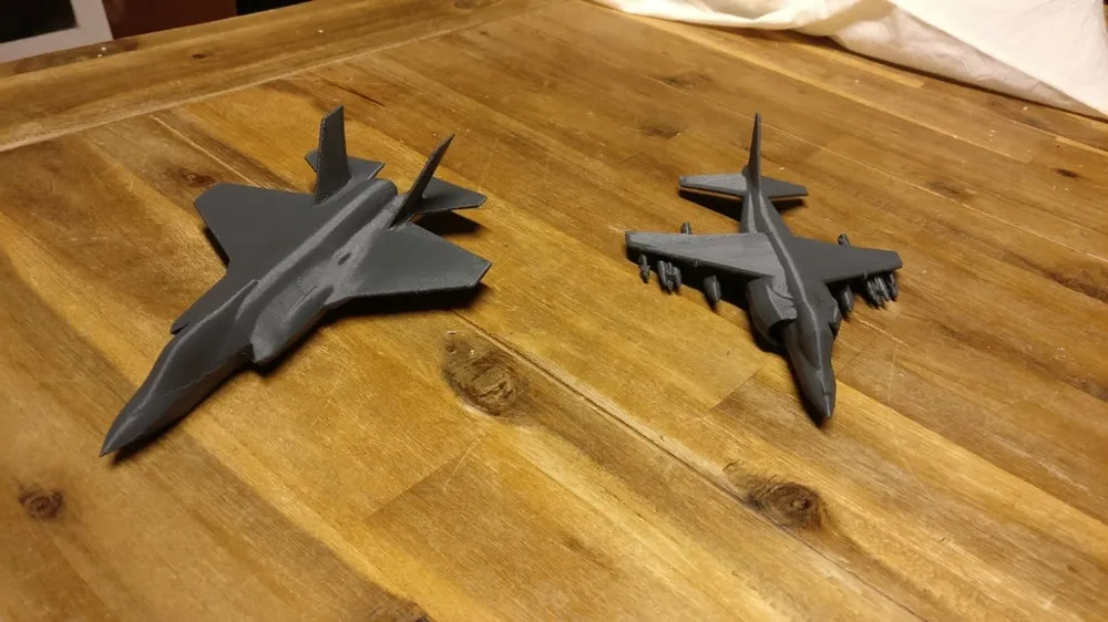 F-35 Lightning II - JSF - 1/85 scale - Free 3D Print Model - MakerWorld