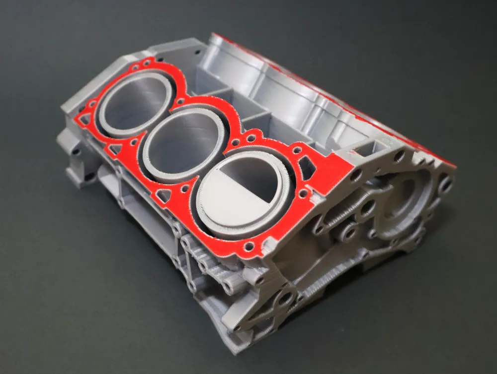 Engine Block Card and Pen Holder - Free 3D Print Model - MakerWorld