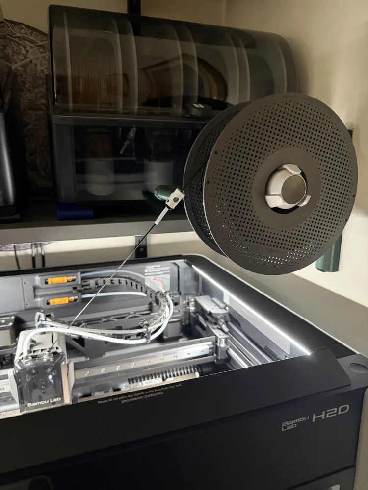 Removable Wall Mounted Spool Holder MK2 by Dworkin MakerWorld: Download ...