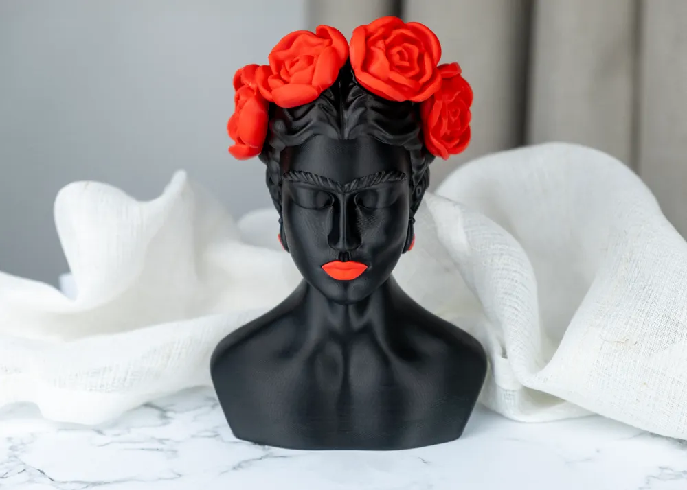 Frida Kahlo Sculpture - Free 3D Print Model - MakerWorld