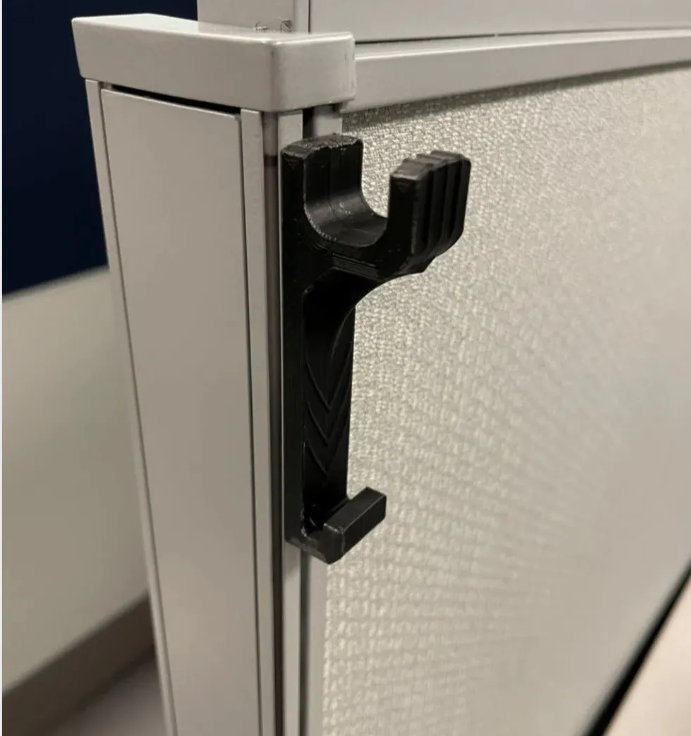 Cubicle SLOT Hanger - Free 3D Print Model - MakerWorld