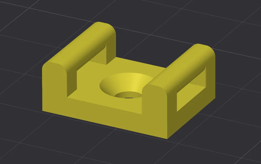 Simple Cable Clip / Fastener by Toys_And_Stuff - MakerWorld