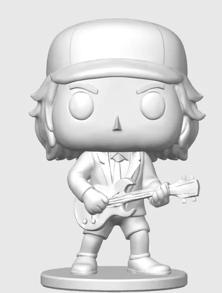 Angus Young - Free 3D Print Model - MakerWorld