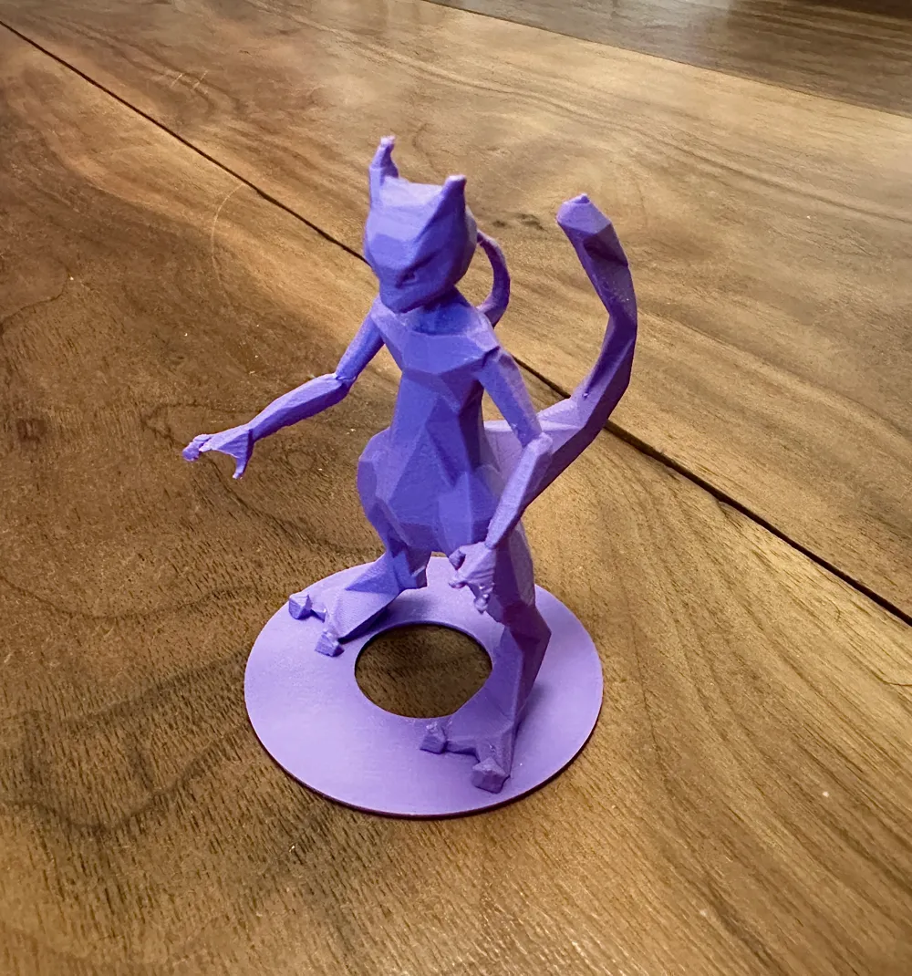 Mewtwo LowPoly by RuiDo2 - MakerWorld