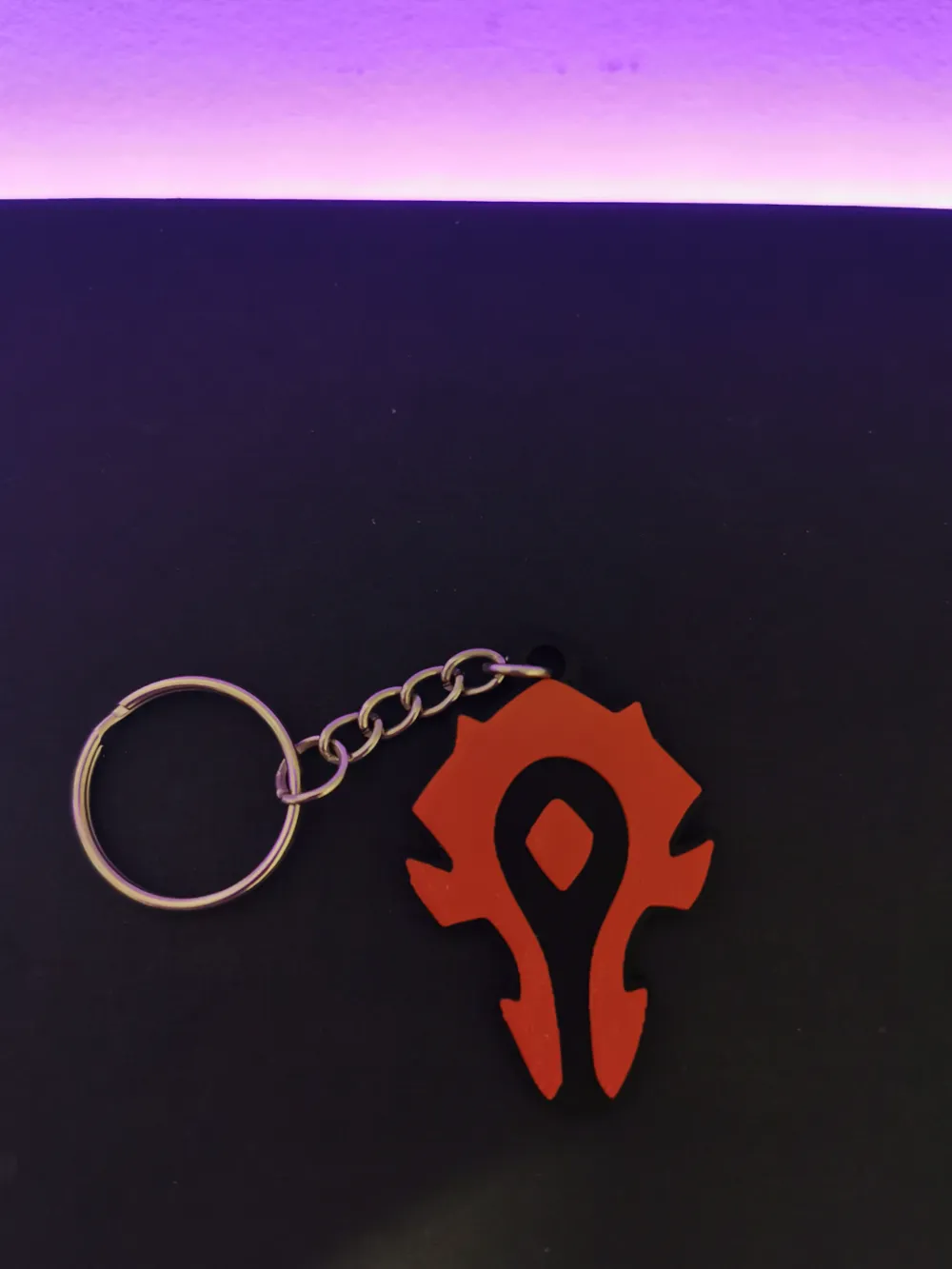 World of Warcraft Horde keychain/keyring by OldSpice3d - MakerWorld