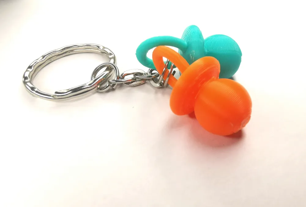 90s Pacifier - Pendant, necklace jewel by Kal3Do MakerWorld: Download ...