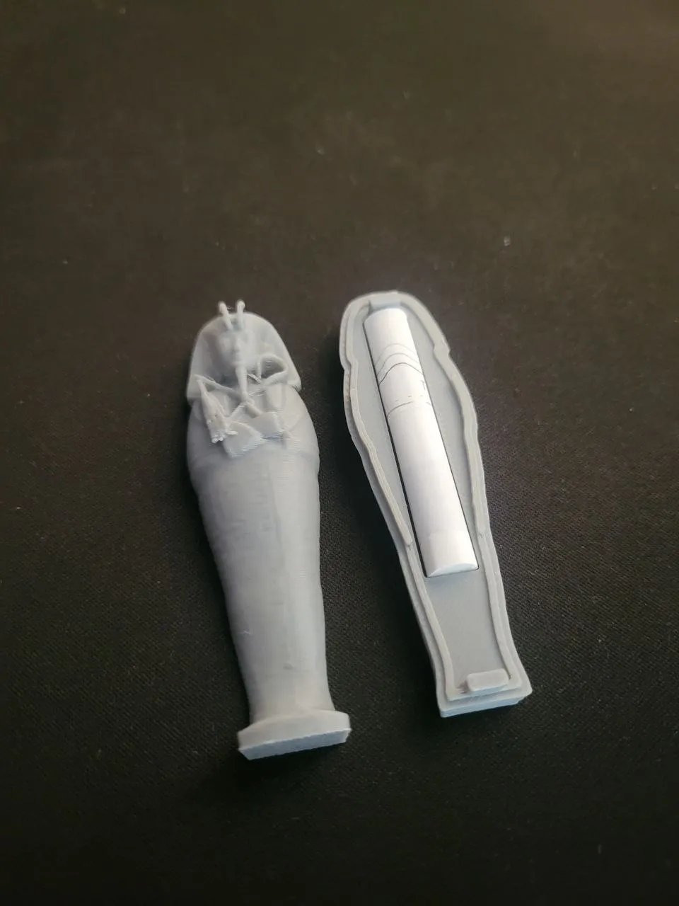 Last cigarrete stash Pharaoh Sarcophagus - Free 3D Print Model - MakerWorld
