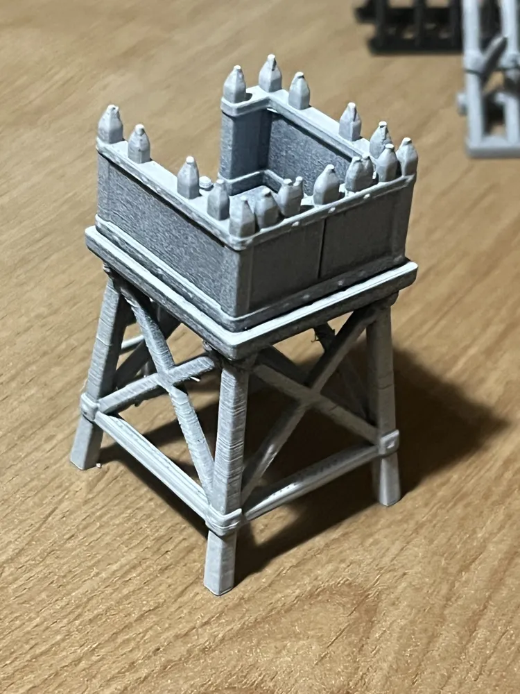 miniature medieval platform - Free 3D Print Model - MakerWorld