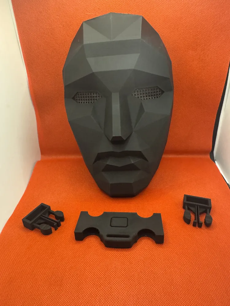Squid Game Front Man (Boss) mask by SauceDepot MakerWorld: Download ...