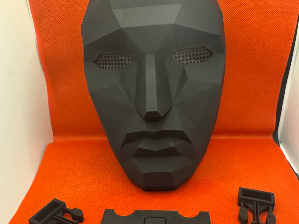 Squid Game Front Man (Boss) mask by SauceDepot MakerWorld: Download ...