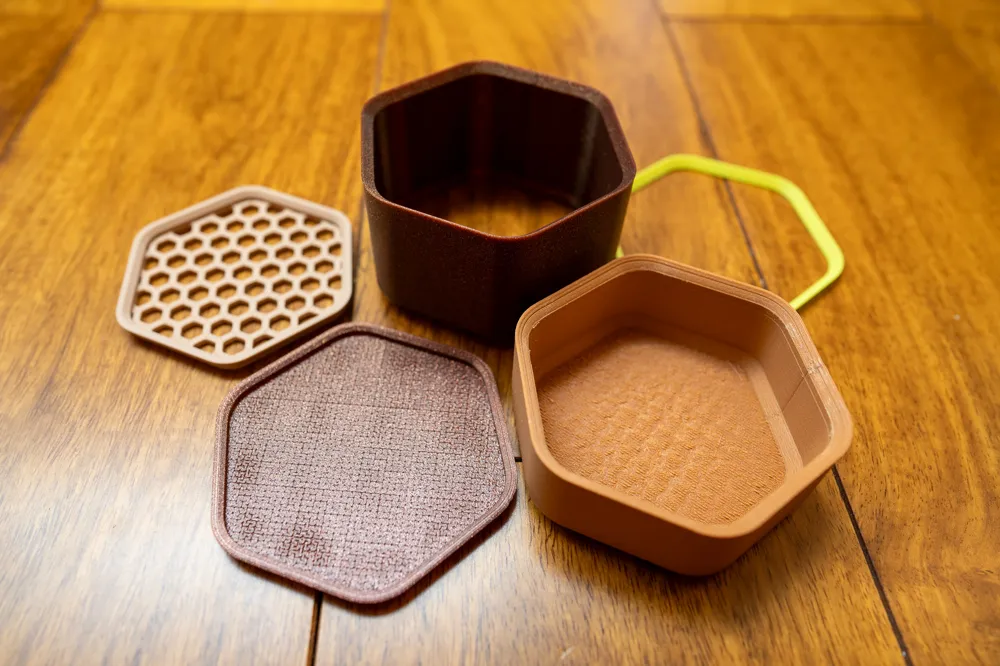 Mote Pot Modular Planter Starter Kit - Small Hexagon - Free 3D Print ...