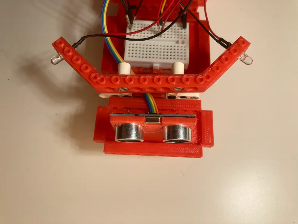 Ultrasonic Sensor Modular Mount Remixed by Rothy MakerWorld: Download ...