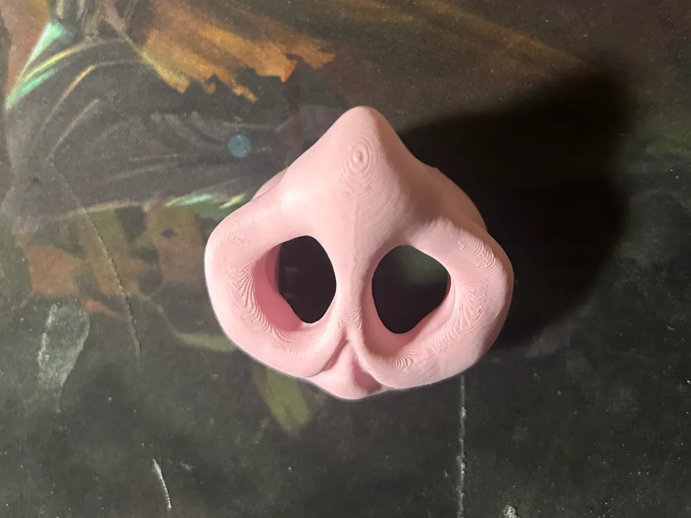 Pig Nose Mask by F&H - MakerWorld