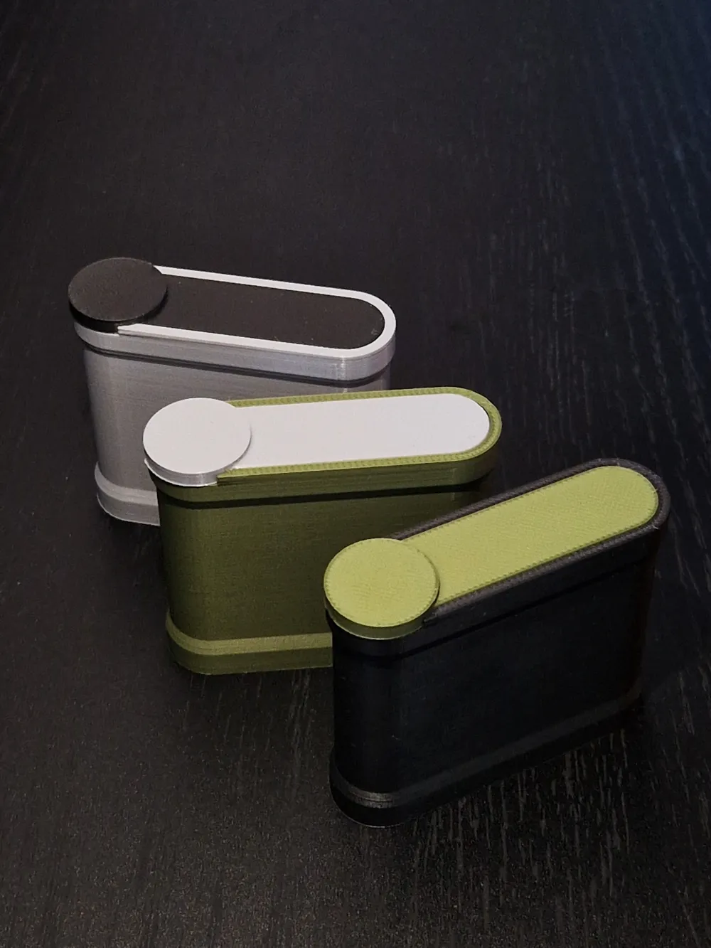 AA/AAA/18650 - Battery Case (Sliding Lid Box) - Free 3D Print Model ...