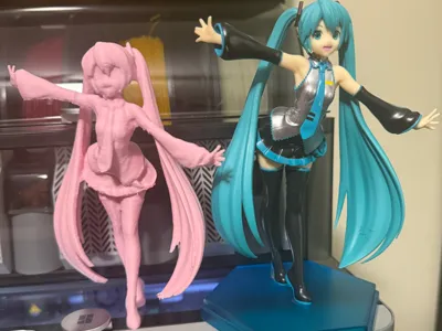 hatsune miku 3d print model download - MakerWorld
