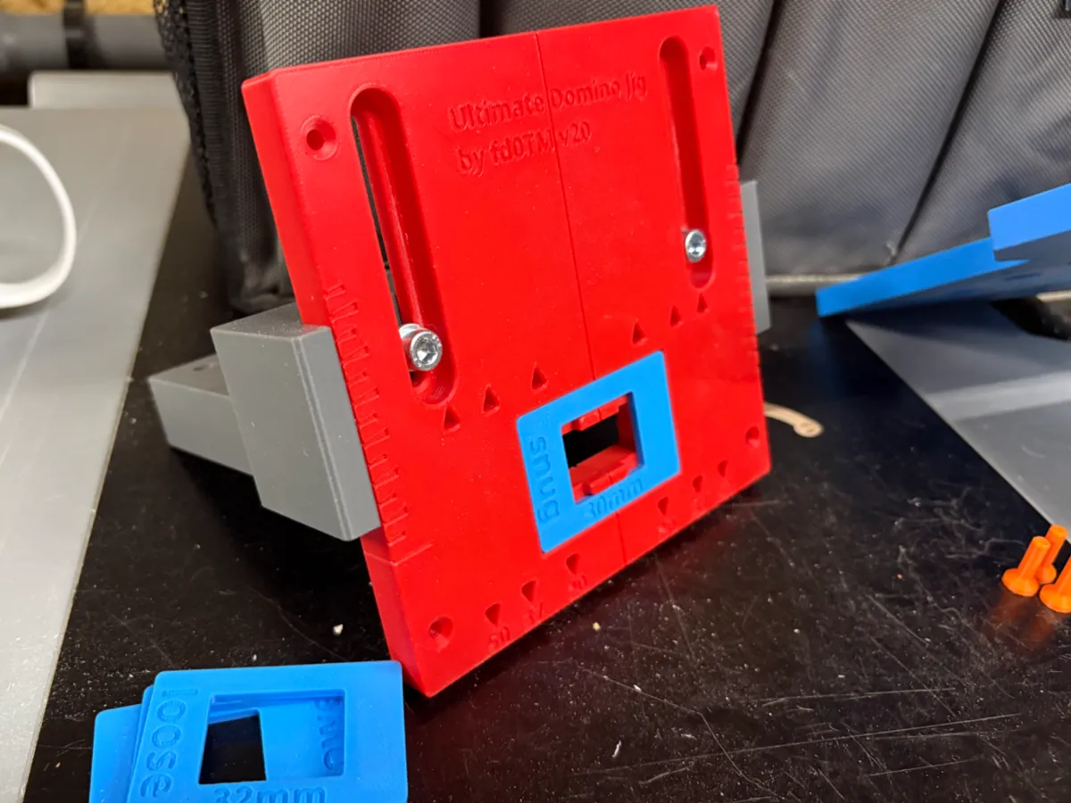 Flexible Domino Dowel Jig for Router - Free 3D Print Model - MakerWorld