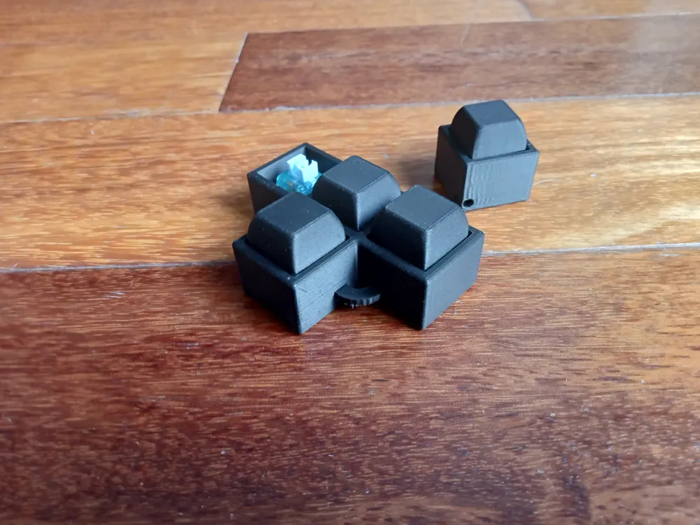 5 Unique Shapes ┃ Thock Sound ┃ Fidget Clickers - Free 3D Print Model ...